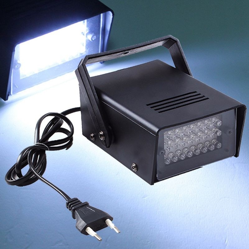 EU Plug 3W 24 LED Stage Lights Operated DJ Strobe ... – Grandado