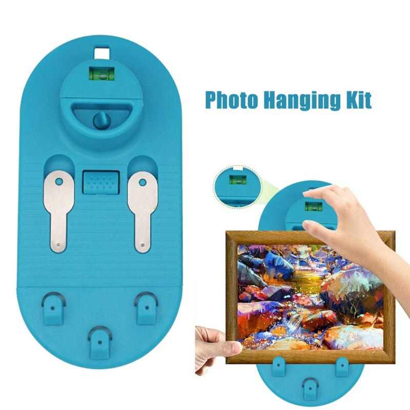 Frame Hooks Kit Picture Hanging Leveling Locator T... – Grandado