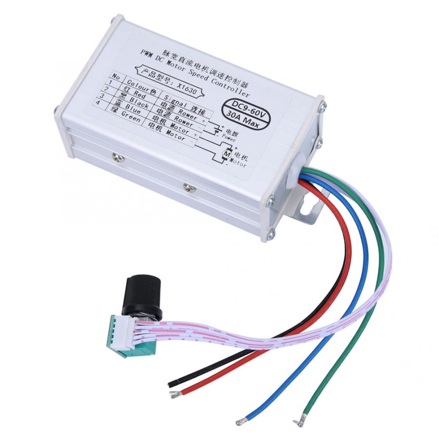 DC 9-60V 30A PWM DC Brush Motor Speed Controller A... – Grandado DC 9-60V 30A PWM DC Brush Motor Speed Controller A... – Grandado