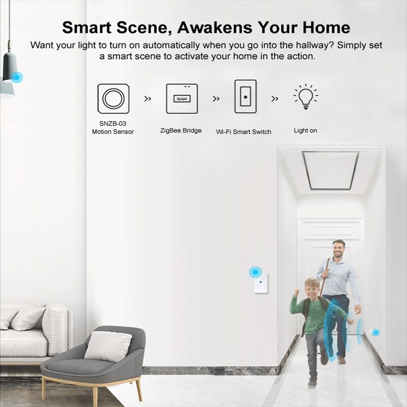 Sonoff zigbee bevegelsessensor stemme / fjernkontr... – Grandado