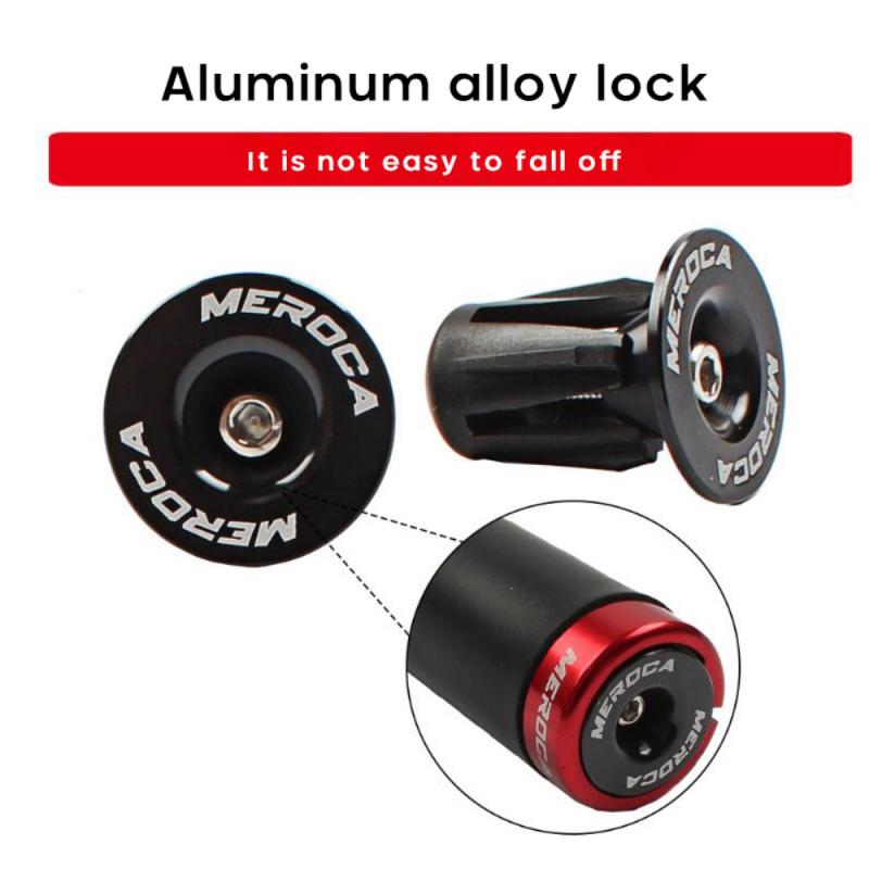 Meroca 1 Paar Mountainbike End Plugs Aluminium Loc... – Grandado