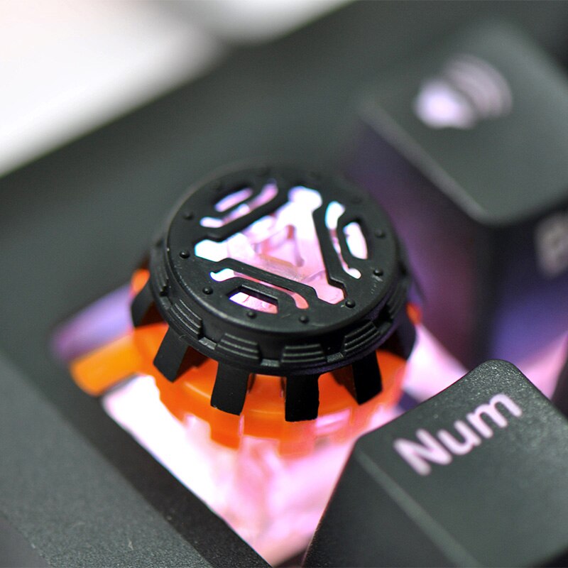 Delta Reacto Resin Keycap Personalise Artisan DIY ... – Grandado