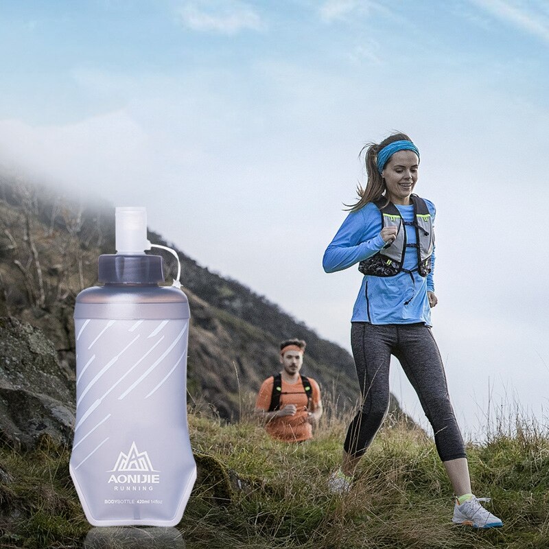 AONIJIE 420Ml Hydration Bladder Sports Energy Soft... – Grandado
