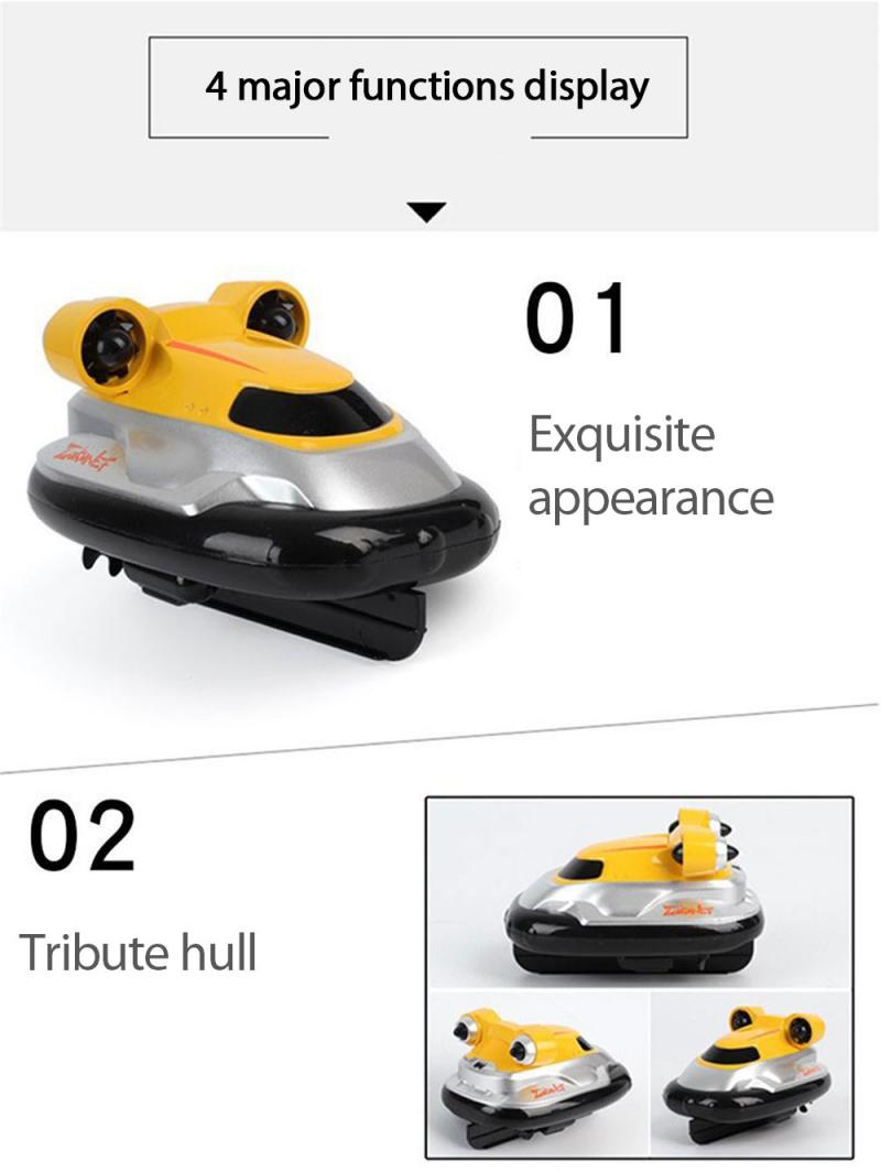 Children's Remote Control Sailing Boat Cute Cartoo... – Grandado