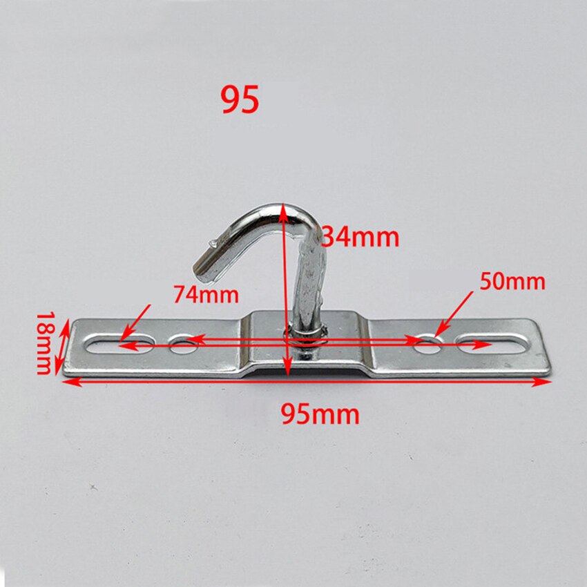 2pcs 70mm 80mm 95mm Open Hook Mounting Plate Hangi... – Vicedeal