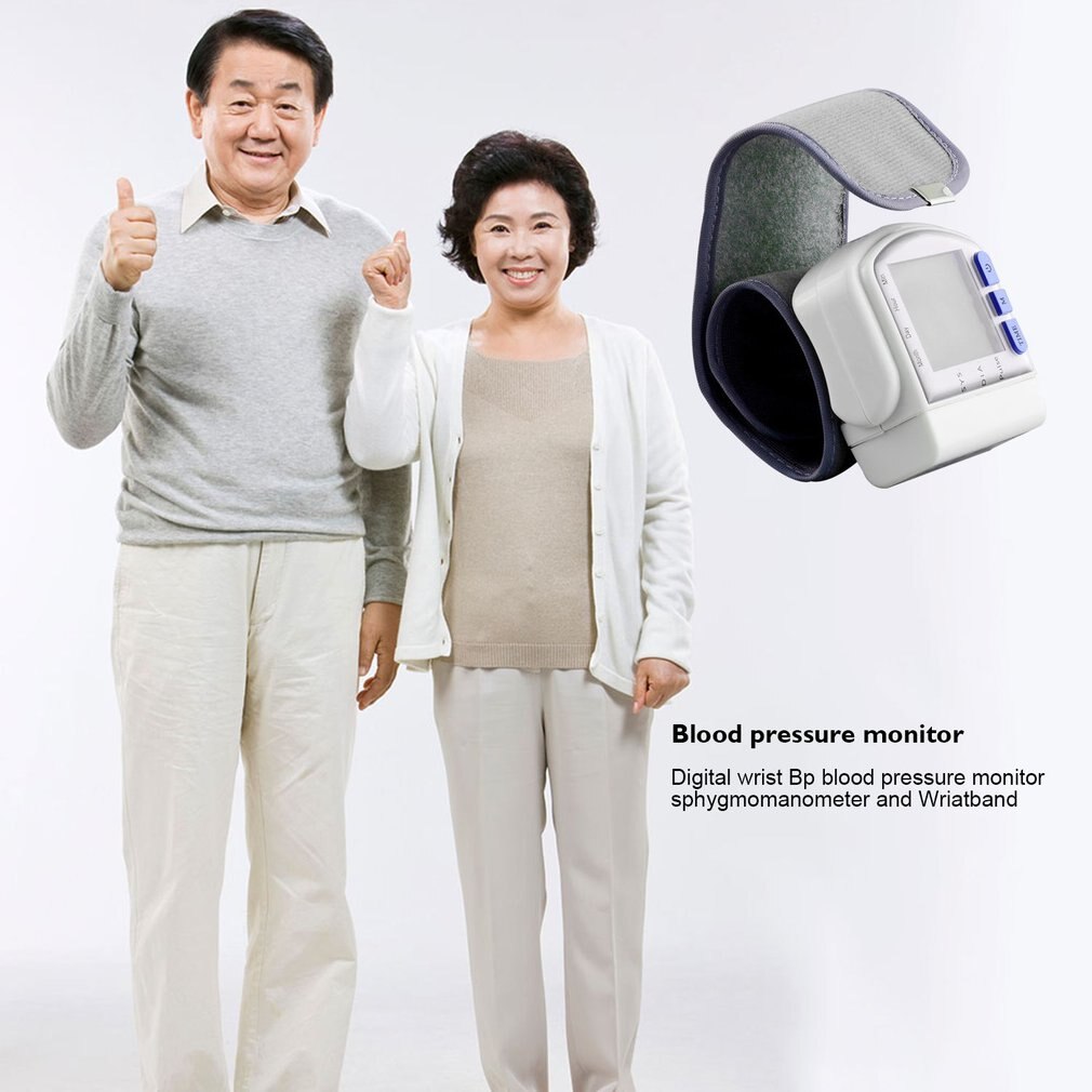 Precise Automatic Digital Wrist Blood Pressure Mon... – Vicedeal
