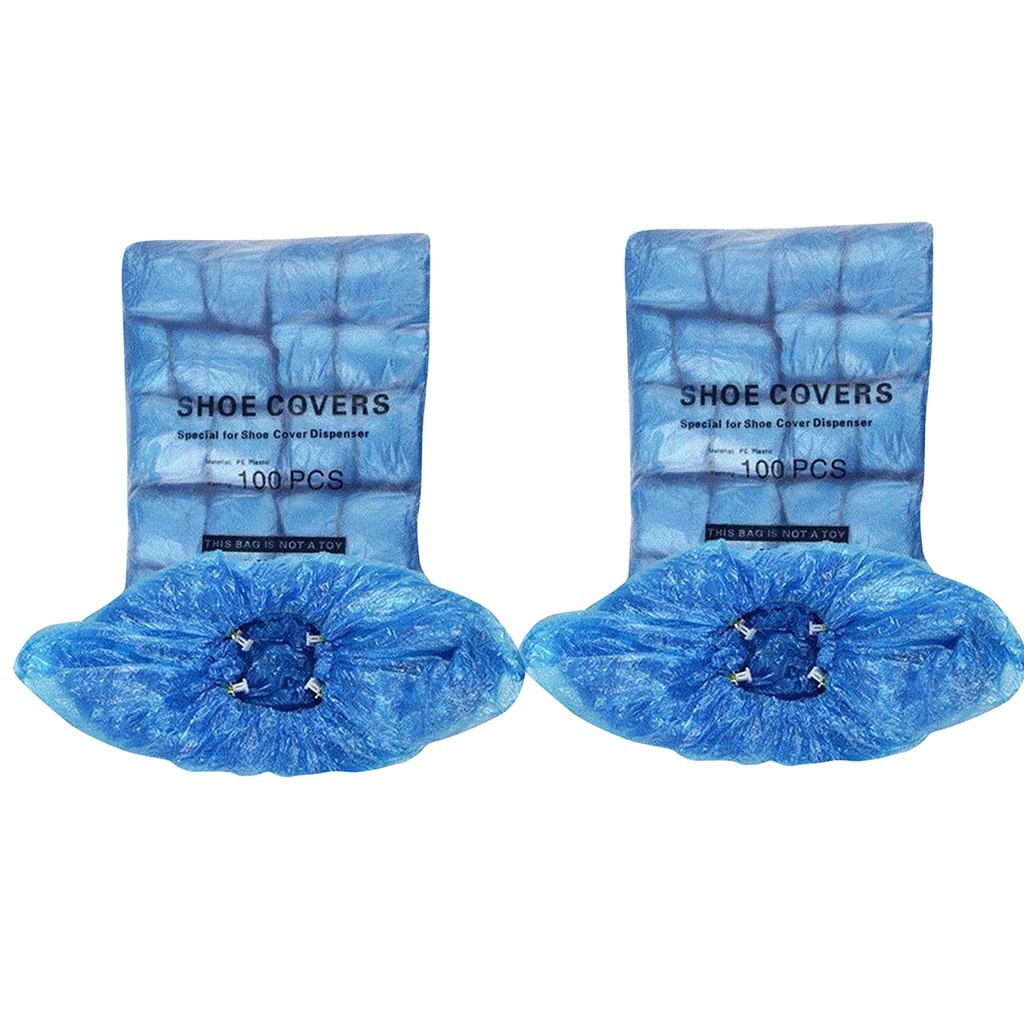 100/200pcs Shoe Cover Machine Shoe Cover Blue Disp... – Grandado
