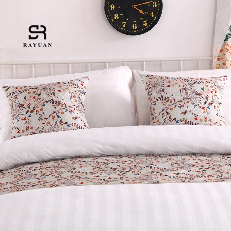 Rayuan Pastorale Stijl Bloem Sprei Bed Runner Gooi... – Vicedeal