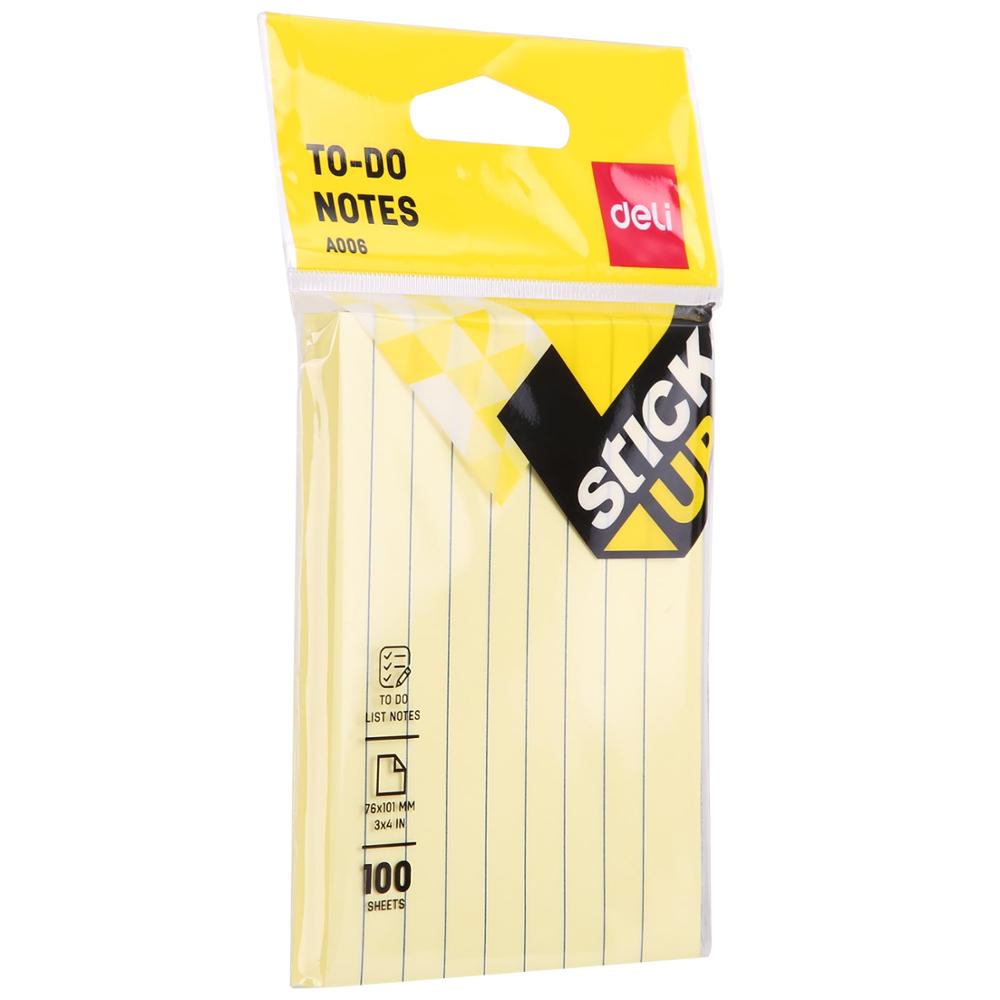 DELI EA00652 To Do List Notepads Memo Pad 100 shee... – Vicedeal