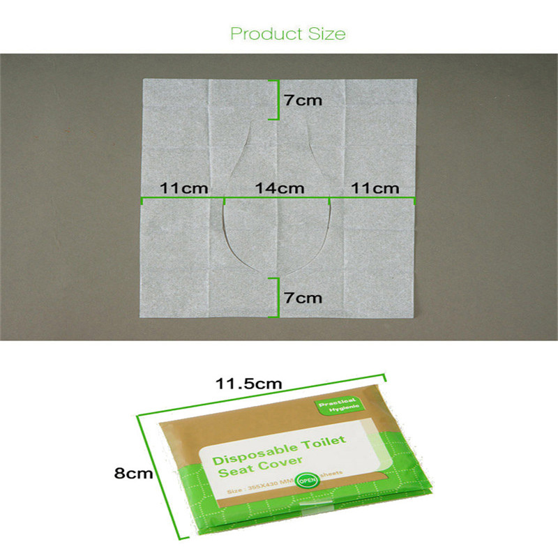 10Pcs/Pack Disposable Toilet Seat Cover Mat Toilet... – Vicedeal