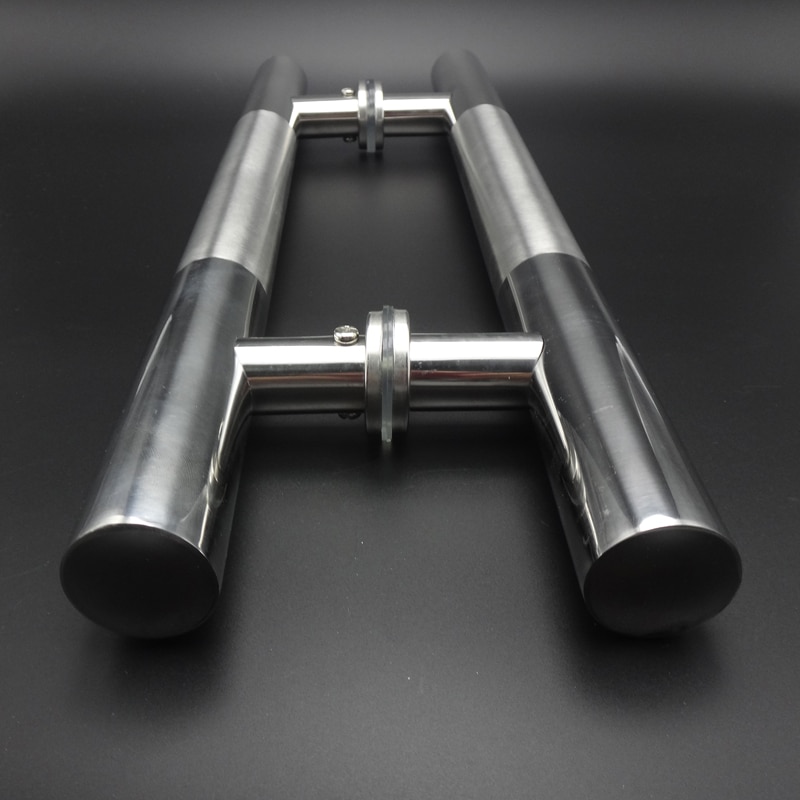 Stainless Steel Pull Push Door Handle For Wood Gla... – Vicedeal