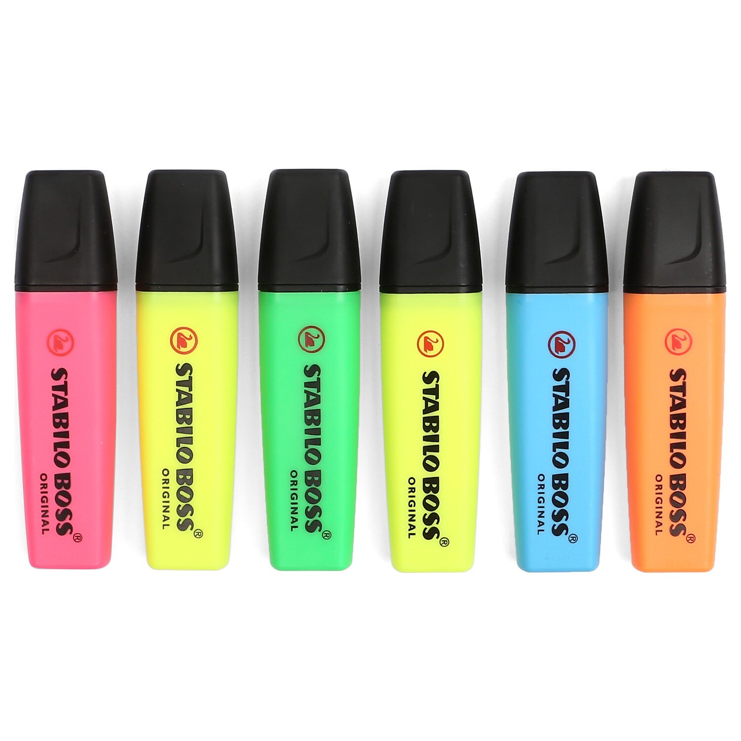 5pcs Stabilo Boss Original Brilliant Textliner Ori... – Grandado