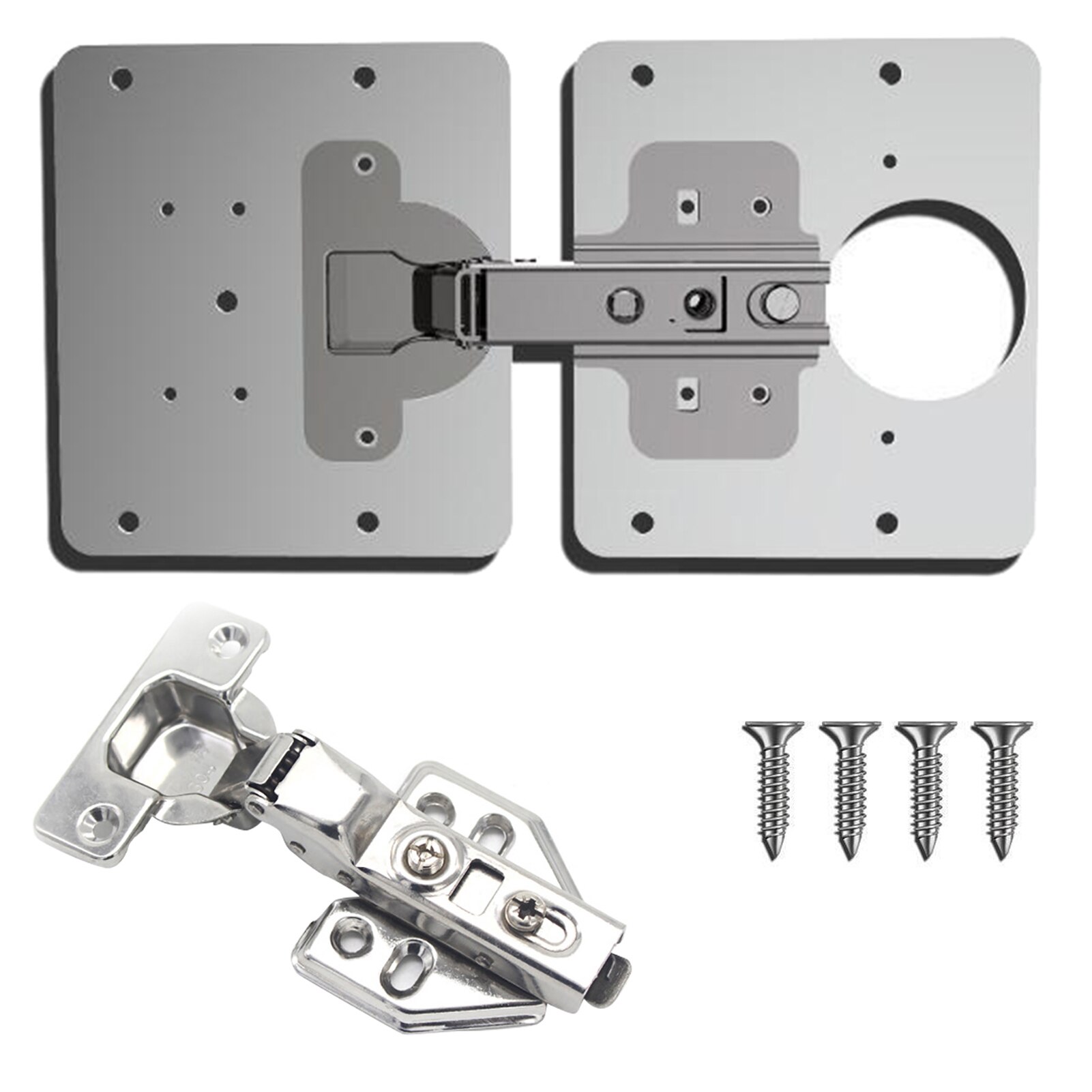 2pcs Hinge Stainless Steel Door Hydraulic Hinges D... – Grandado