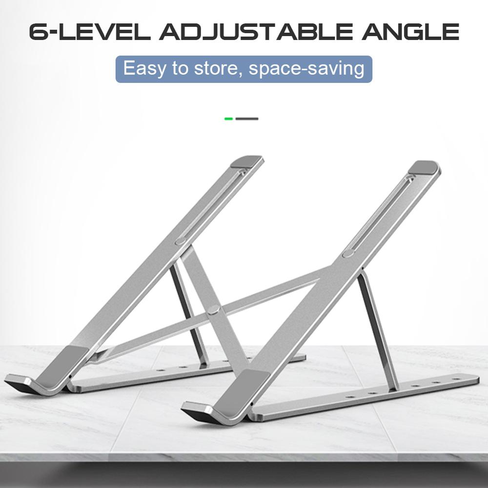 Aluminium Laptop Computer Stand Desktop Lift Vouwe... – Grandado