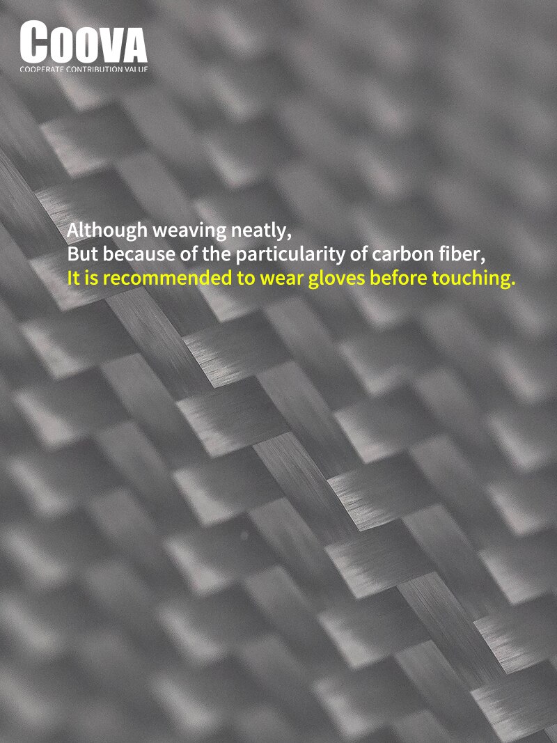 F502 COOVA Carbon Fiber Sheet Real Carbon Fiber Pl... – Grandado