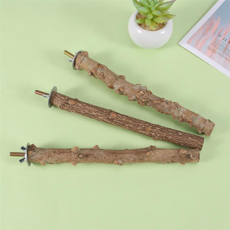 2Pcs Random Type Parrot Bird Wood Standing Sticks ... – Grandado