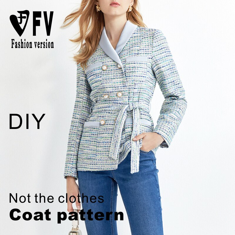Pattern Making Women's Outerwear Suit Collar Coat ... – Grandado