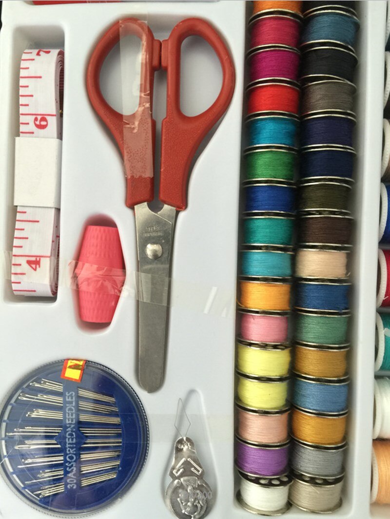 100pcs Sewing Box Spools Craft Scissor Stitches Ne... – Vicedeal