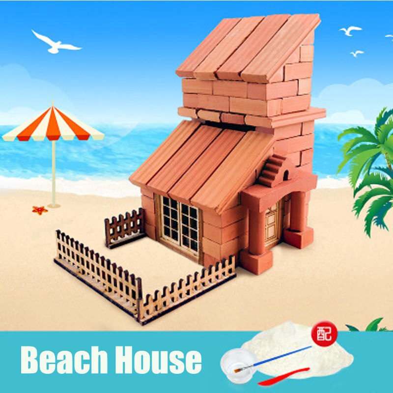 Diy 3D Handgemaakte Huis Kids Castle Building Mode... – Vicedeal