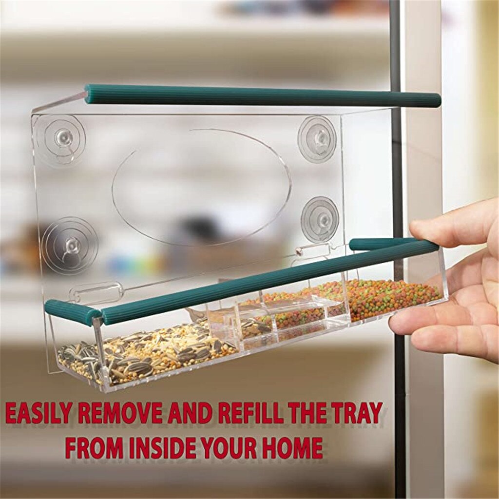 Family Hanging Window Bird Feeder Bird Outdoor Bir... – Grandado