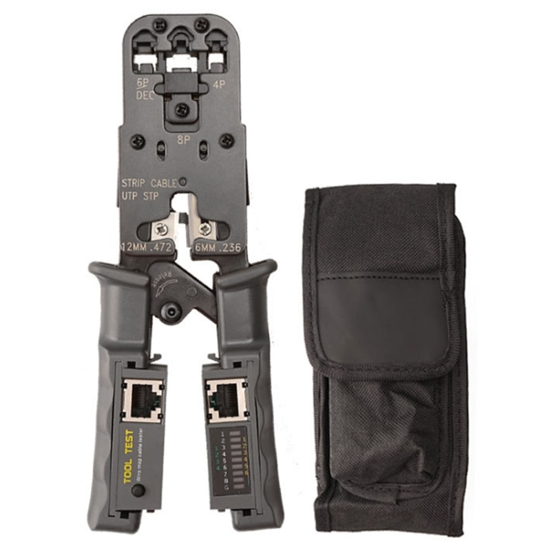 2 in 1 RJ45 Network LAN Cable Crimper Pliers Cutti... – Grandado