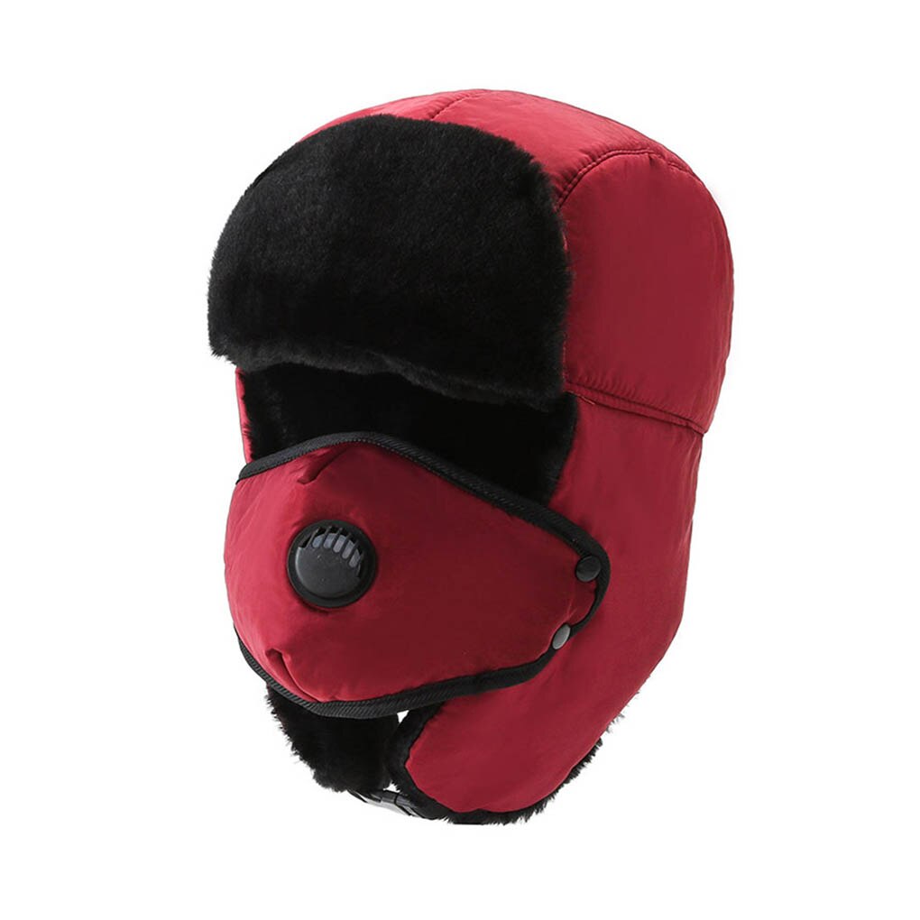 Winter Fluff Cap Outdoor Sports Cap Windproof Warm... – Grandado