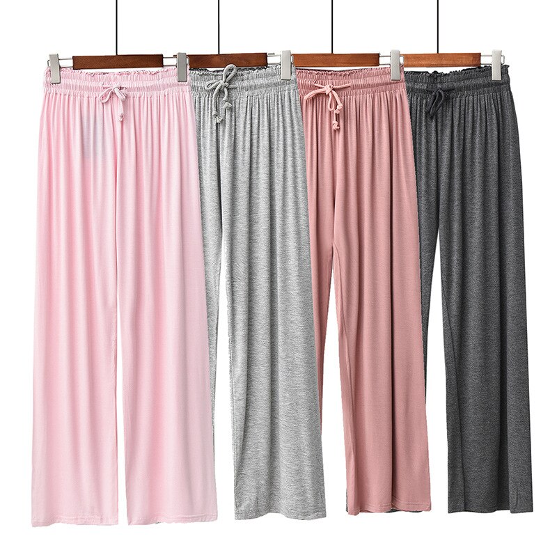 Loose Large Size Casual Home Trousers Modal Soft C... – Vicedeal Loose Large Size Casual Home Trousers Modal Soft C... – Vicedeal