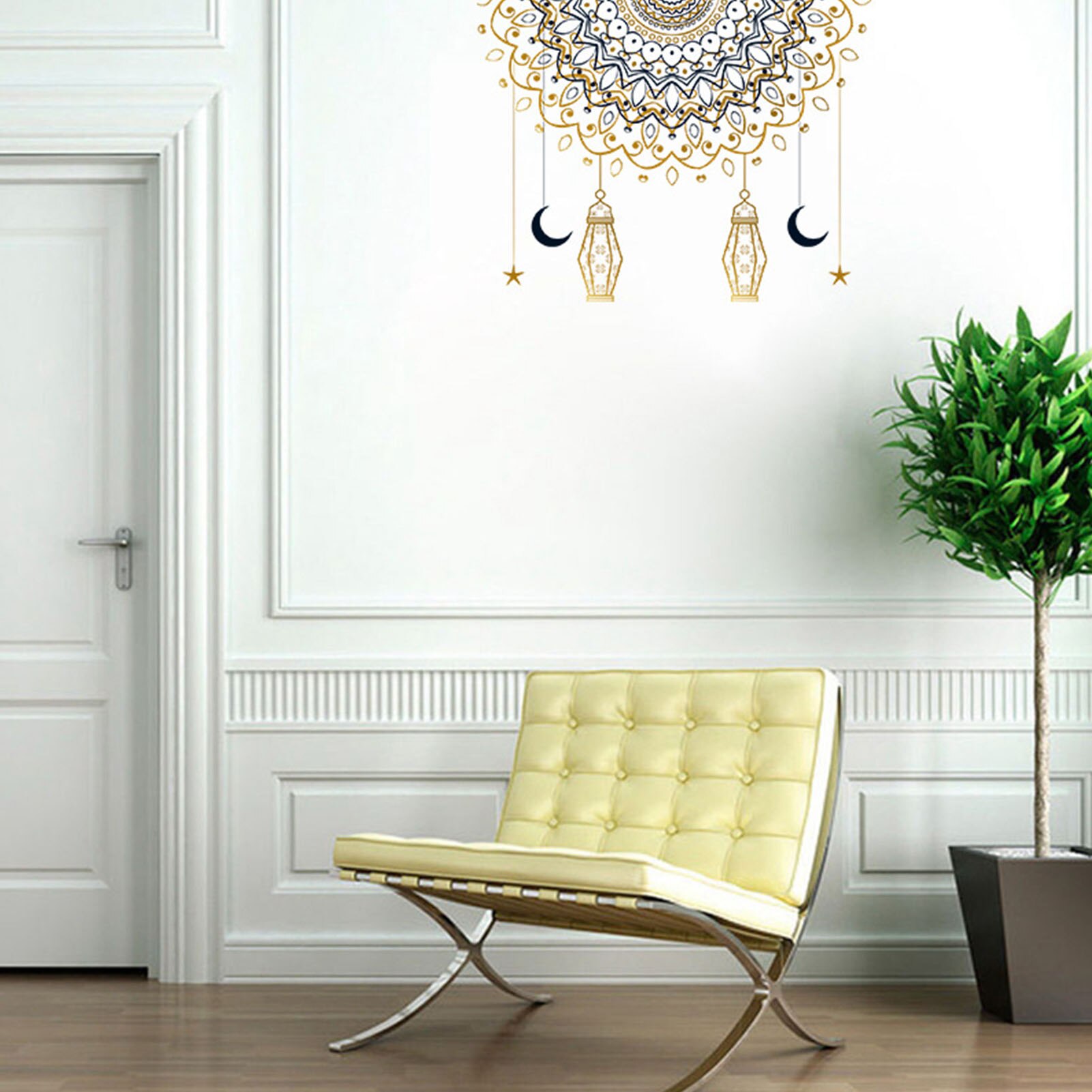 Eid Mubarak Wall Stickers Ramadan Window Sticker M... – Grandado