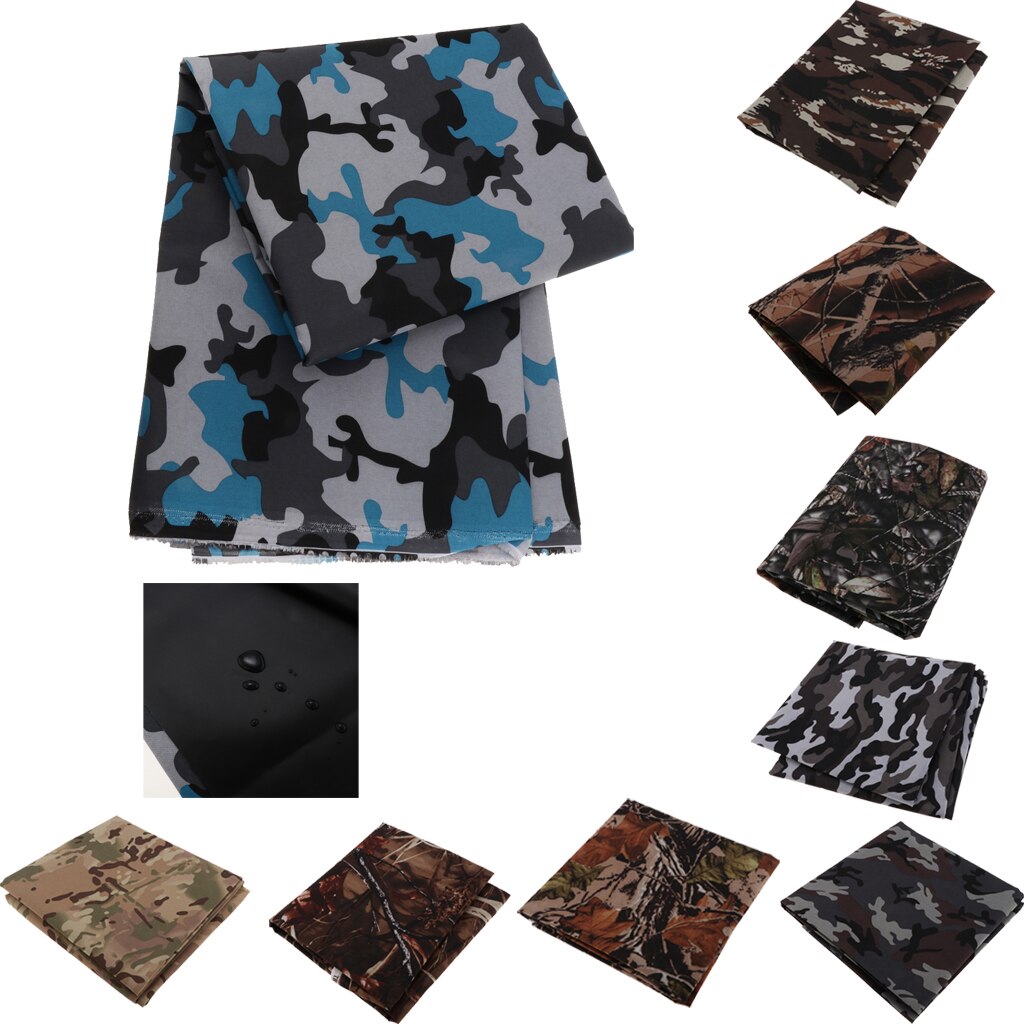 2Meters Heavy Duty Camo Printed Canvas Fabric Wate... – Vicedeal