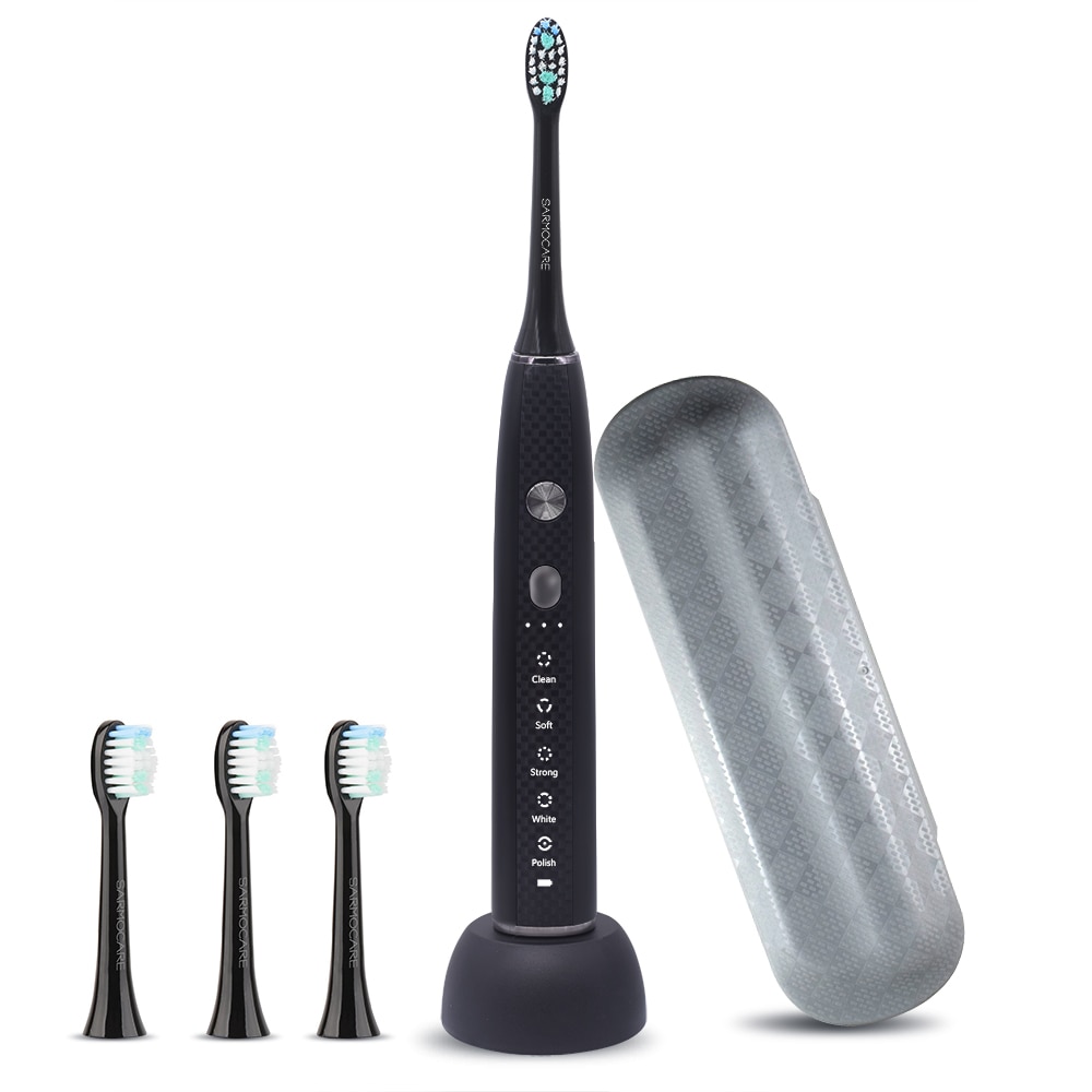 Sarmocare Ultrasonic Sonic Electric Toothbrush Rec... – Grandado
