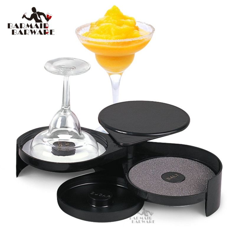 Plastic Bar Caddy Organizer Salt Box Glass Rimmer ... – Grandado