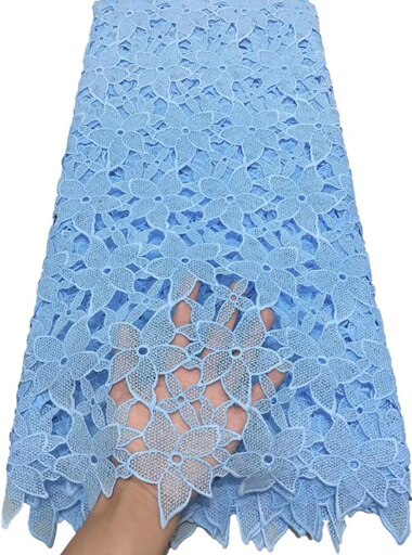 Tangerine Water Soluble Chemical Lace With Stone G... – Grandado