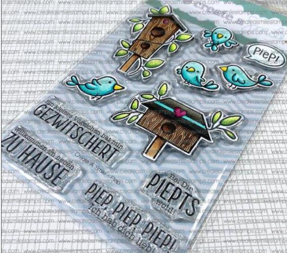 Easter Bunny Bird House - German Stamps Scrapbooki... – Grandado