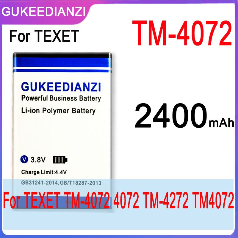 Gukeedianzi Telefoon Batterij Voor Texet TM-4072 X... – Grandado