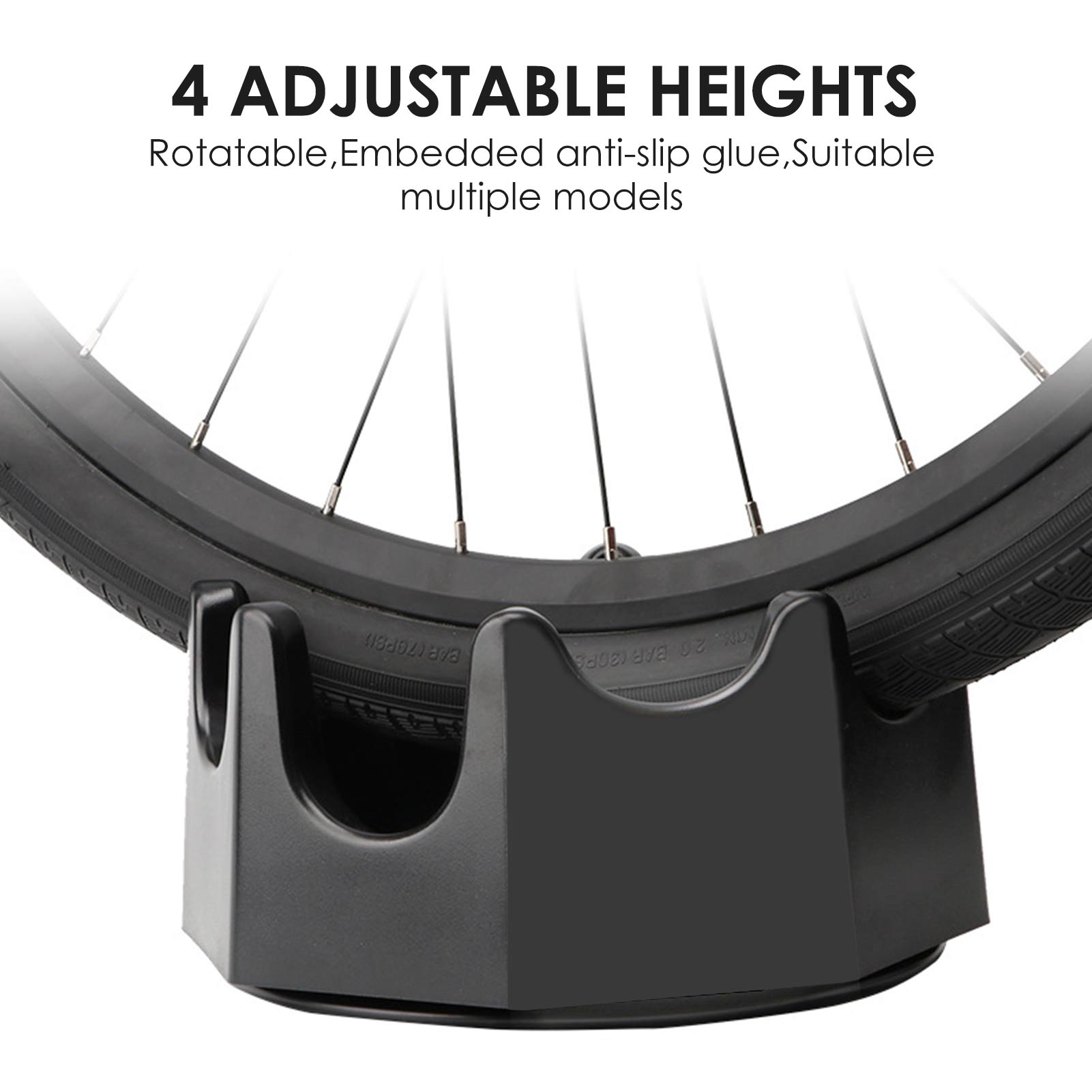 Bicycle Bike Turbo Trainer Front Wheel Support Blo... – Grandado