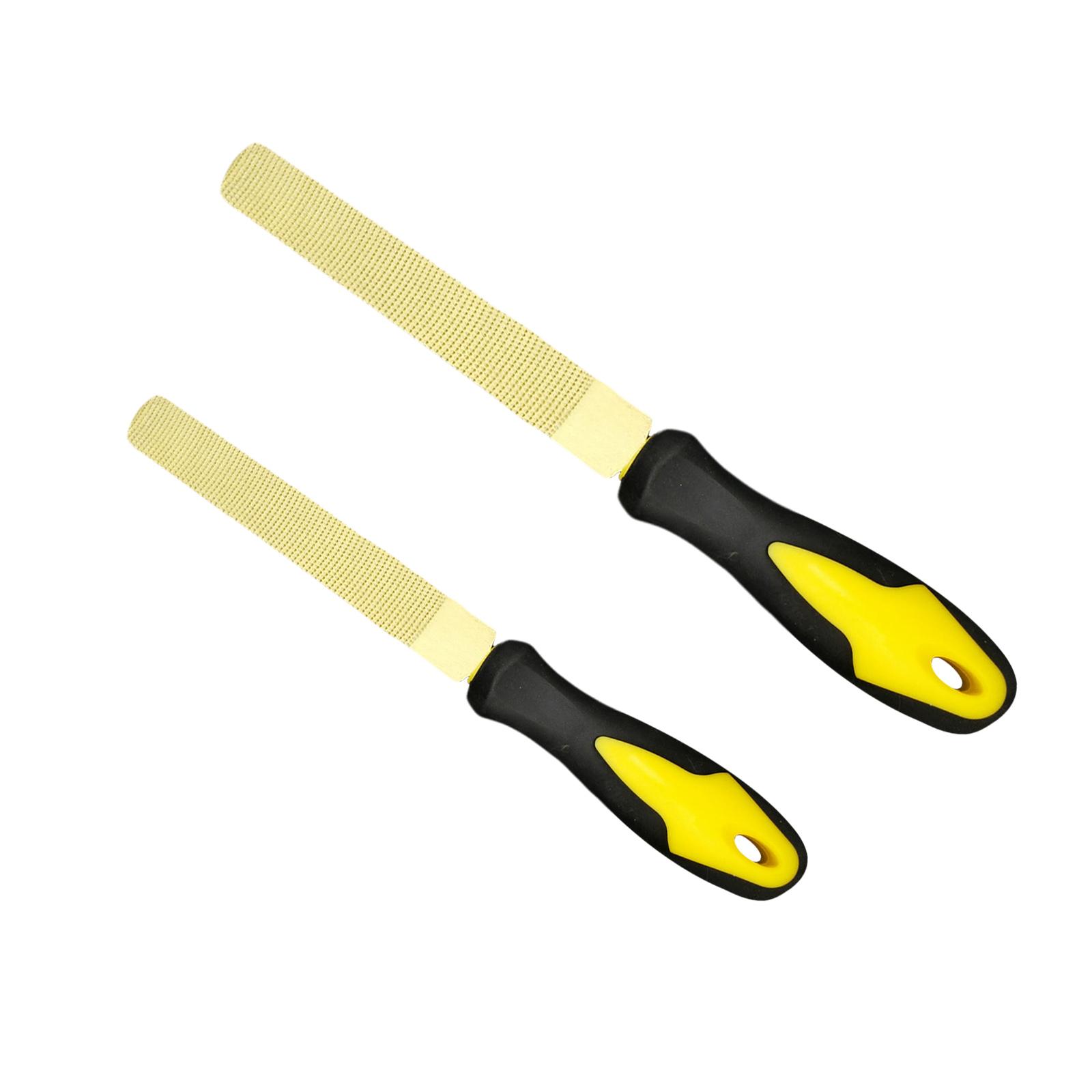 Wood Rasps Fine Toothed W/ Rubber Grip Sharpening ... – Vicedeal