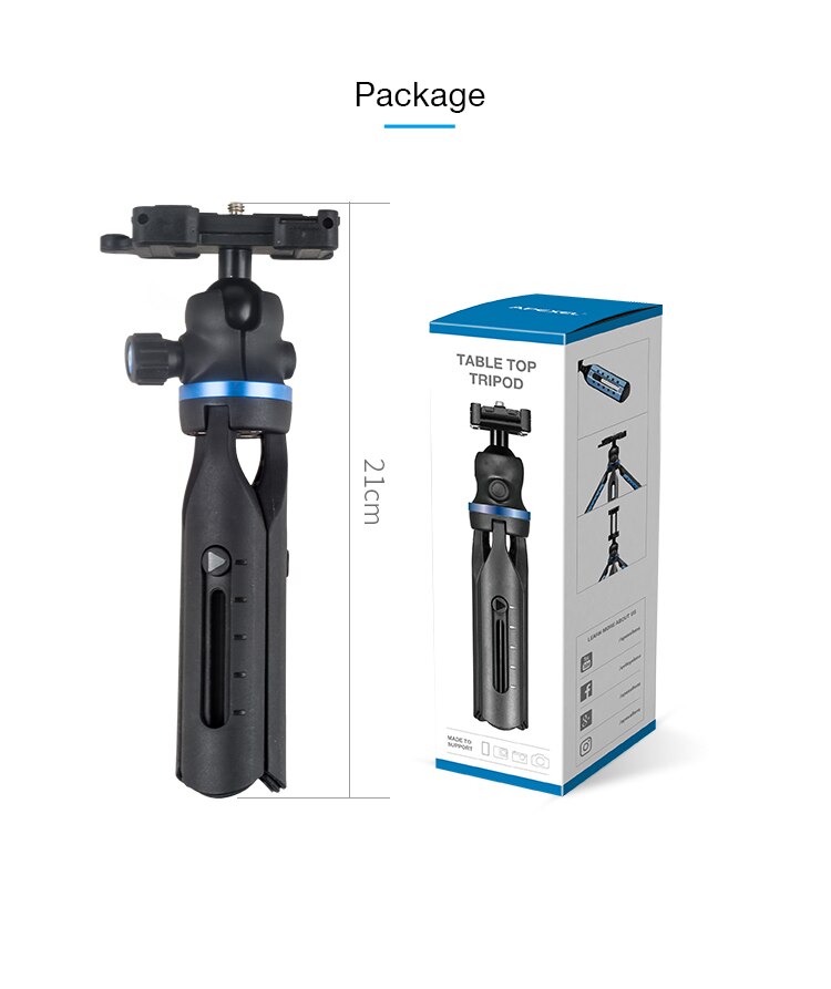 APEXEL 2 in 1 Phone Holder Mount Tripod DSLR Camer... – Grandado