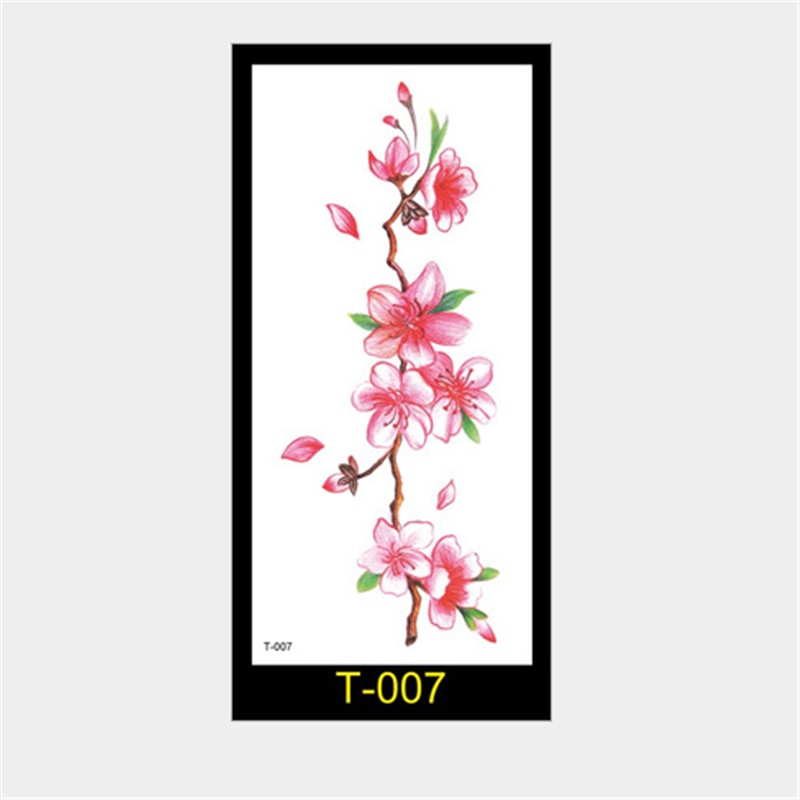 Girls Original Photo Flower Waterproof Temporary T... – Grandado