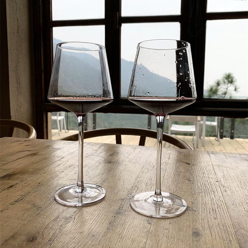 Crystal Insulated Wine Glass Cup Mug Wineglass Win... – Grandado