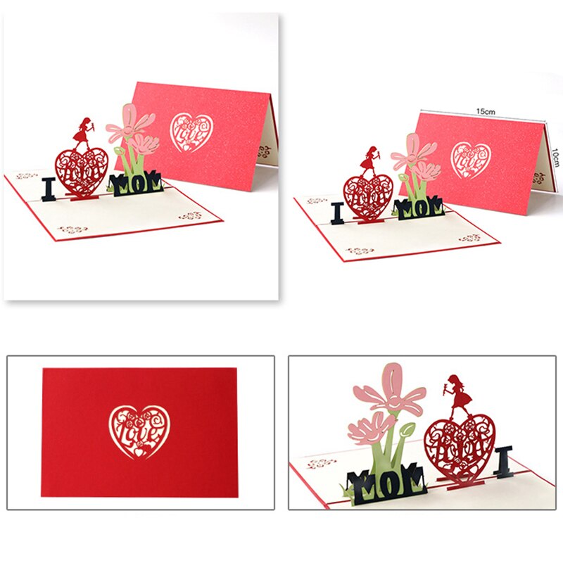 3D Mothers Day Pops Up Cards Beautiful Flowers Car... – Grandado