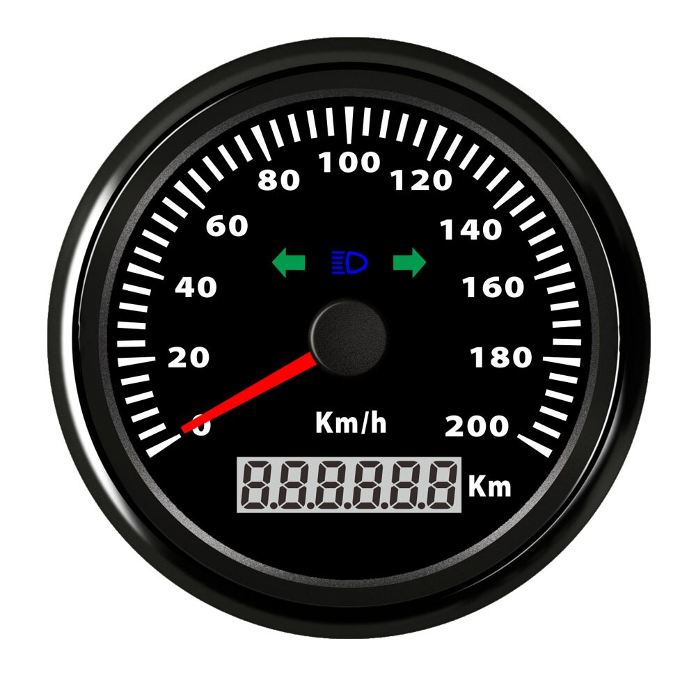 85 Mm Auto Boot Snelheidsmeter Gauge 120 Km/h 200 ... – Vicedeal