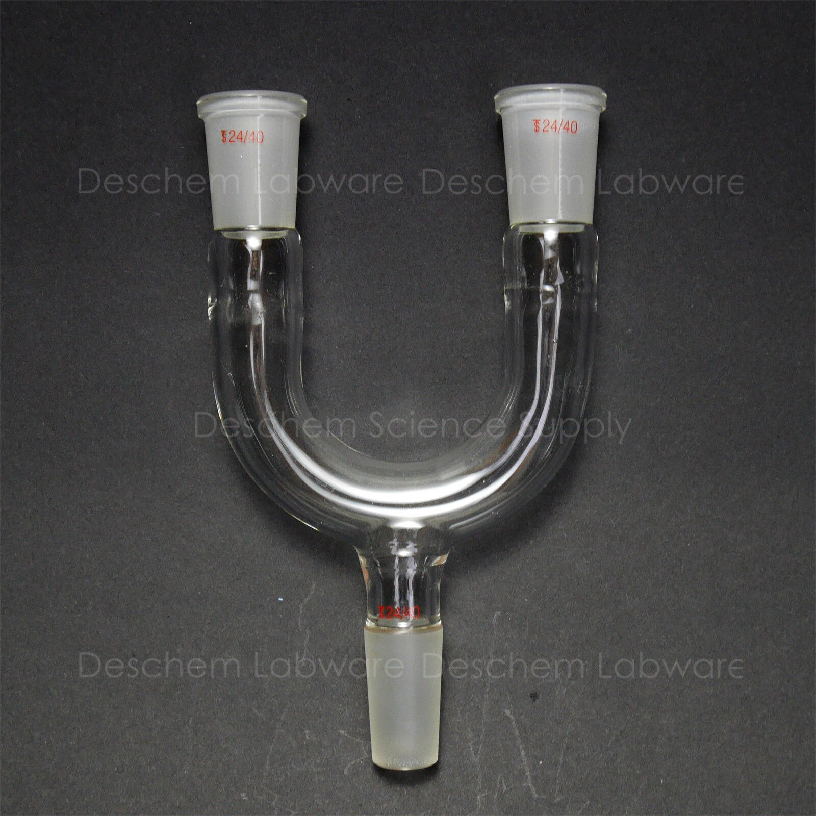 24/40,Modified Glass Claisen Adapter,3-way,Chemist... – Vicedeal
