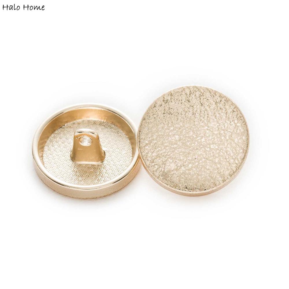 5pcs Round Matte texture Metal Shank Buttons Sewin... – Vicedeal