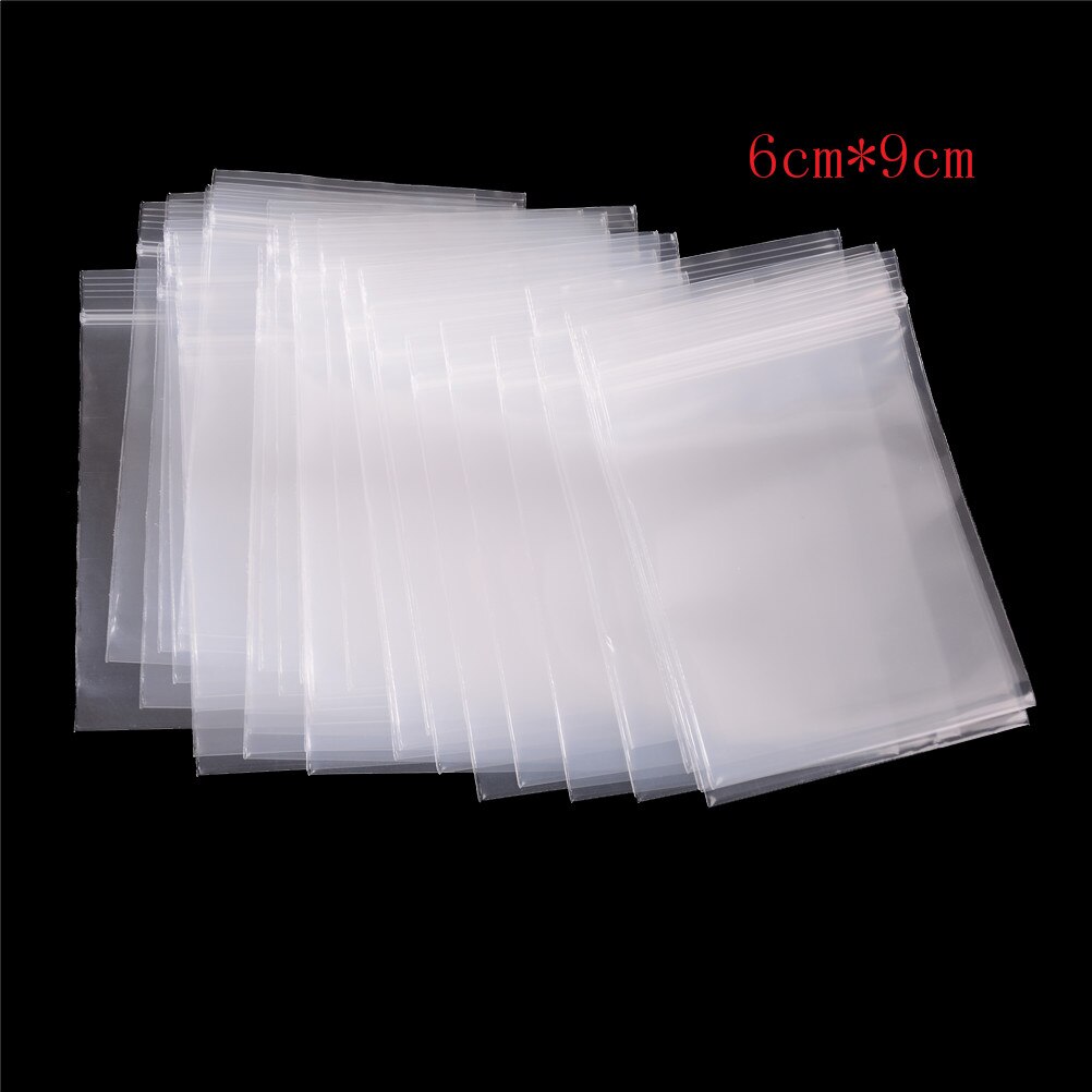 100pcs Thickness 0.12mm Transparent Zip Self Seali... – Grandado