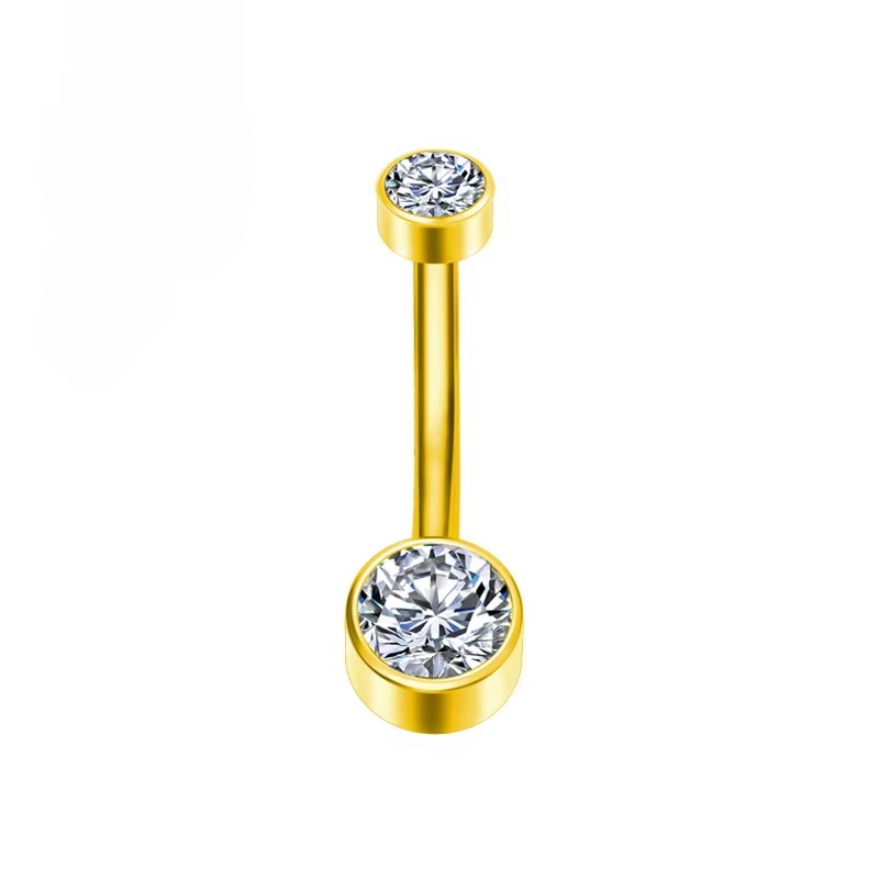 G23 Titanium Intern Draad Navel Piercing Sieraden ... – Vicedeal