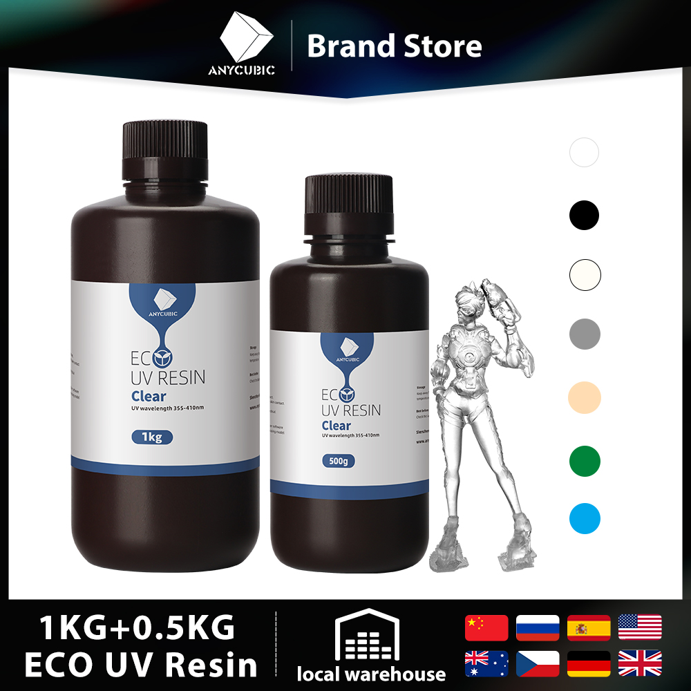 ANYCUBIC Plant-based 405nm UV Resin For Photon Pho... – Grandado