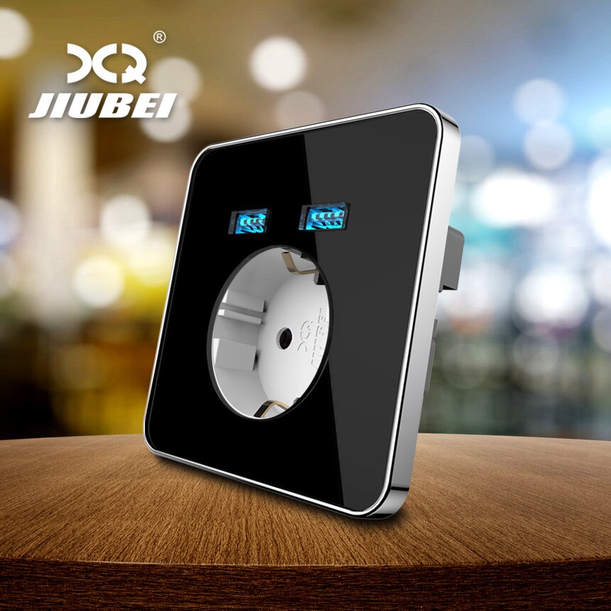 JIUBEI wall socket eu standard power outlet 2A hom... – Grandado