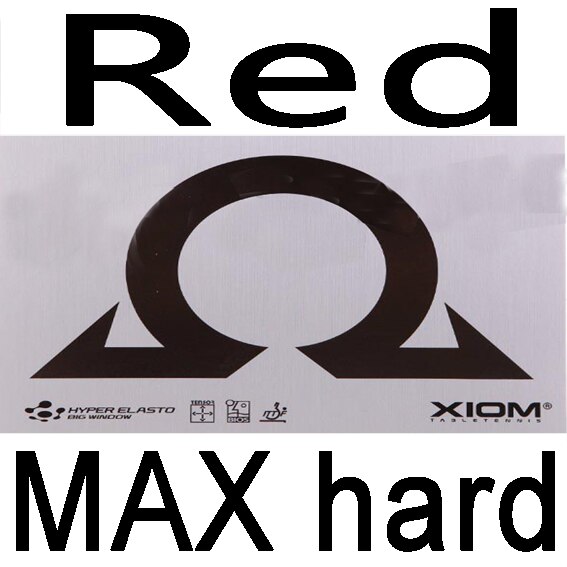 Original Xiom OMEGA 4 Asia 79-018 table tennis rub... – Grandado