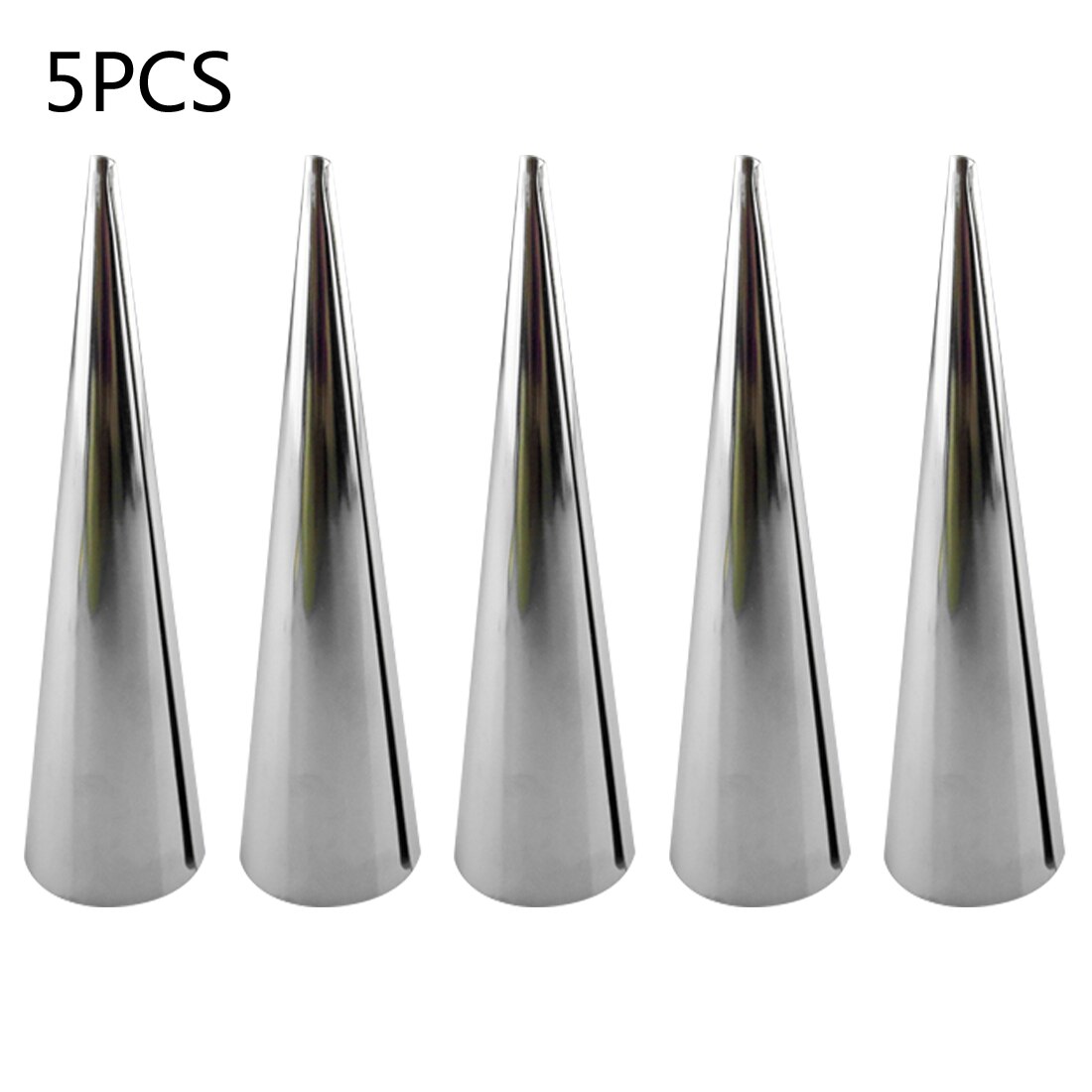 DIY Baking Cones 5pcs Stainless Steel Spiral Baked... – Vicedeal