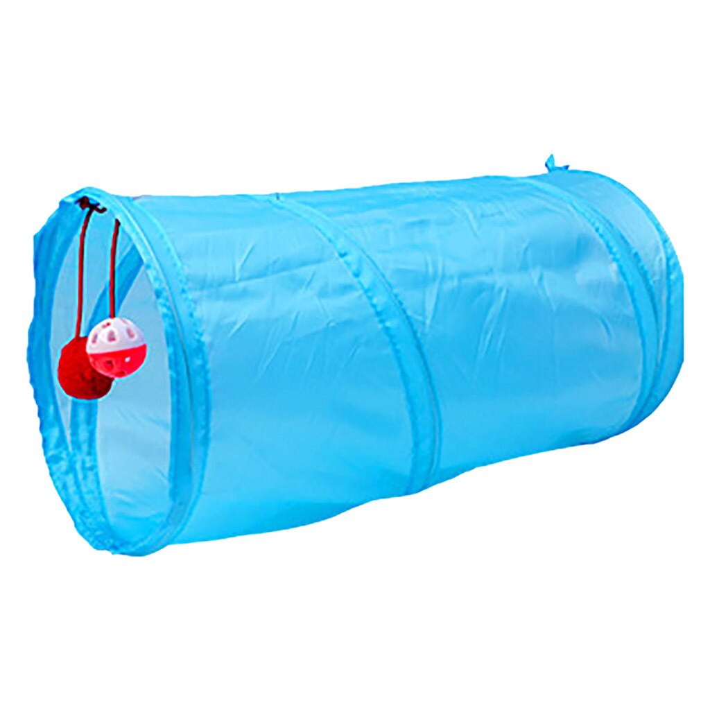 Pet tunnel Fun Pet Cat And Dog Tunnel 2 Holes Game... – Grandado